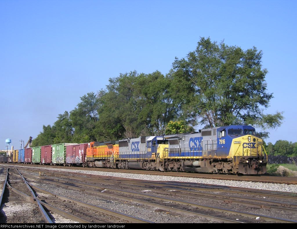 CSXT 7916 North